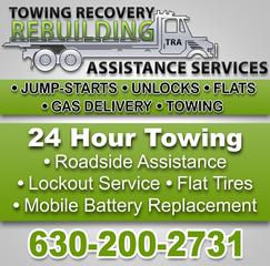 Map and Directions to Towing Recovery Rebuilding Assistance Services in Naperville, IL 60540